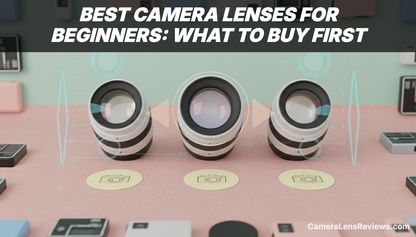 Best Camera Lenses for Beginners: What to Buy First - Camera Lens Reviews