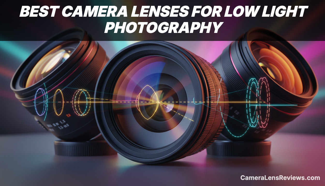 Best Camera Lenses for Low Light Photography - Camera Lens Reviews